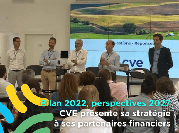 Présentation de nos résultats à nos partenaires financiers - CVE Group